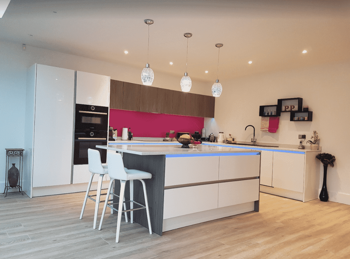 How a splash of colour can transform your kitchen